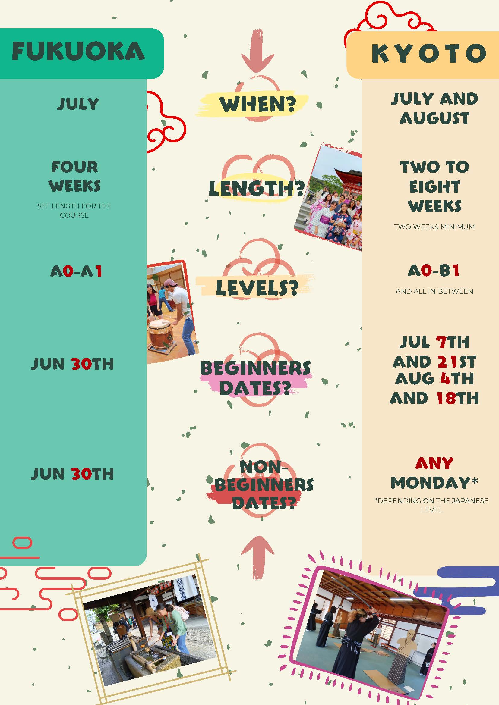 Summer in Japan - GenkiJACS Japanese School